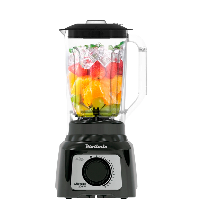 LICUADORA ANETETE JARRA CRISTAL DE 3.2 LITROS 15 VELOCIDADES - 1200W ...